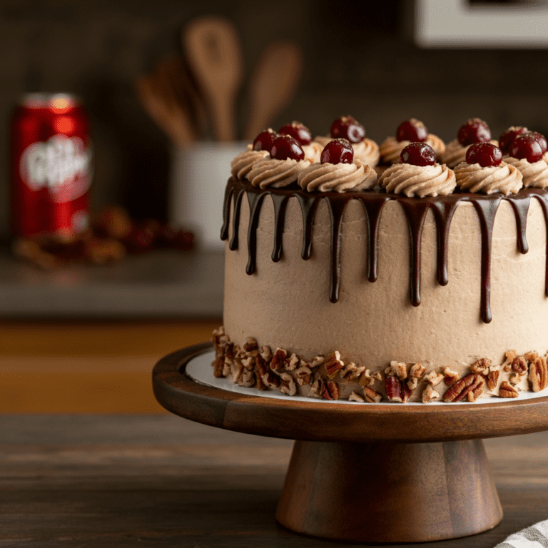 How to Make the Perfect Dr Pepper Cake