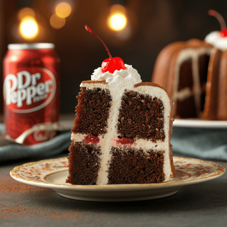 How to Make the Perfect Dr Pepper Cake