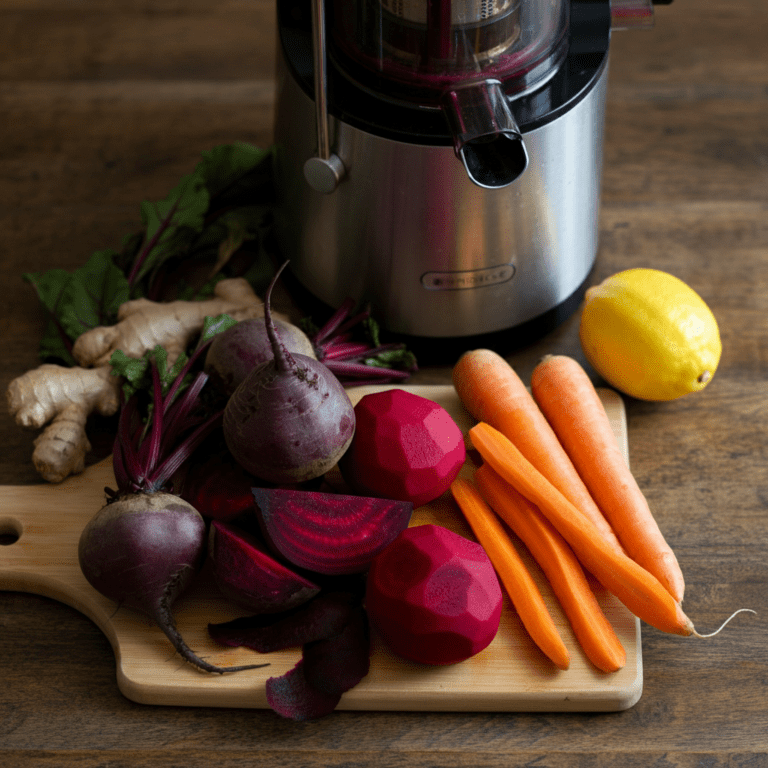 Transform Your Mornings With This Easy Beetroot and Carrot Juice Recipe